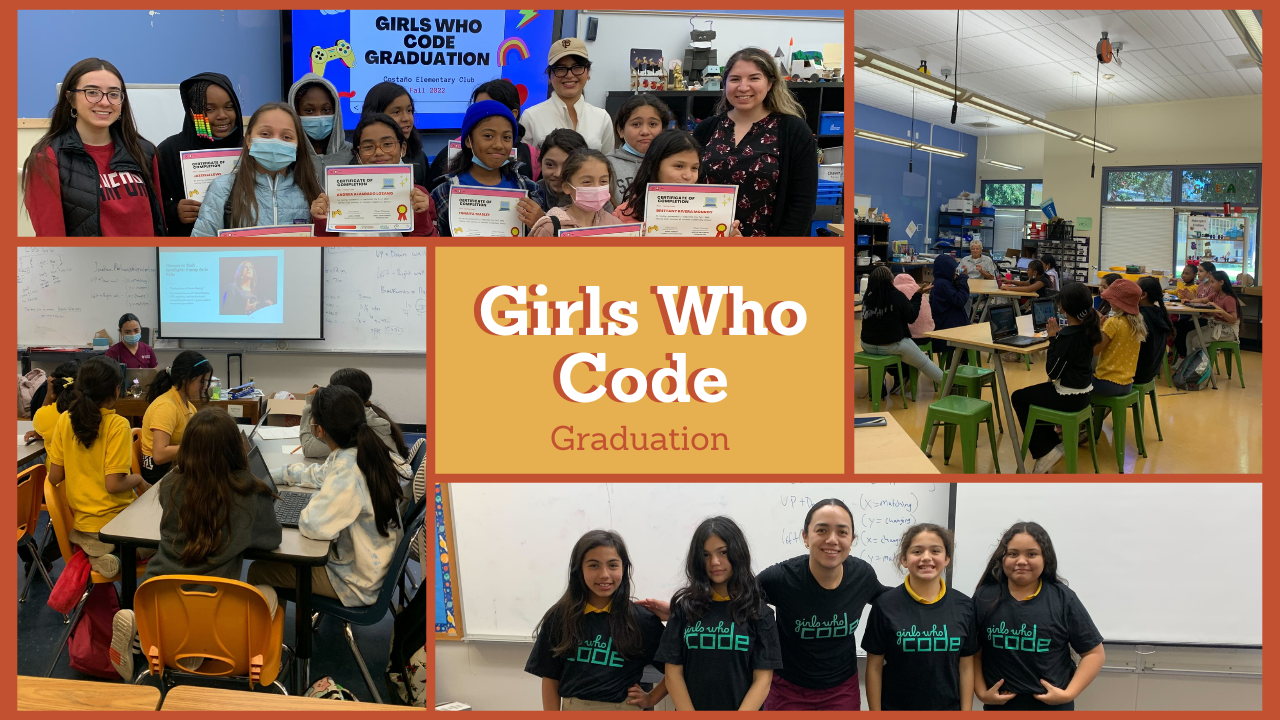 Girls Who Code Clubs fall graduation - Hispanic Foundation of Silicon ...